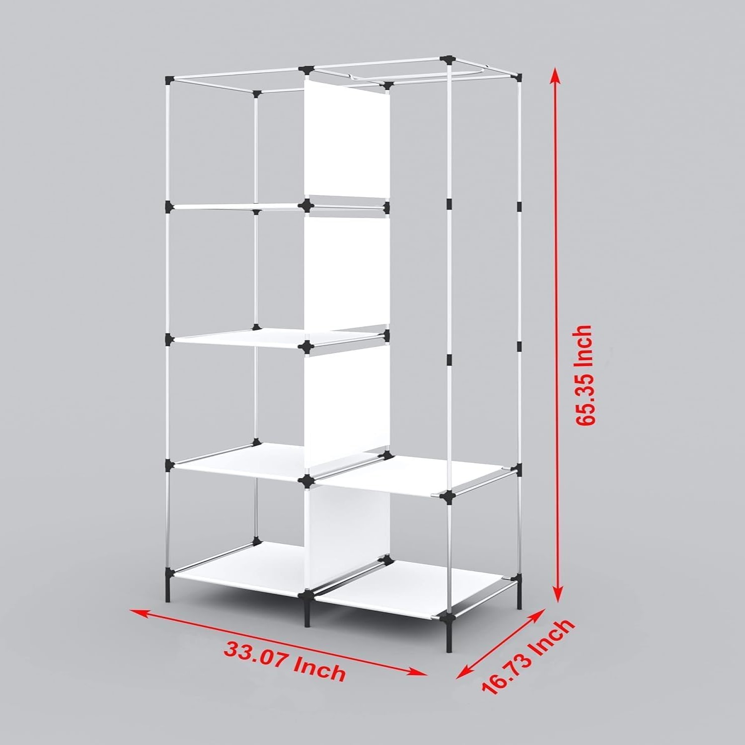 Foldable Canvas Storage Wardrobe